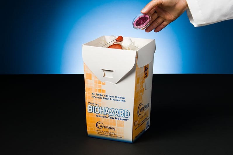 Pipet Keeper™ - Disposable Lab Pipette & Tips Collection Containers