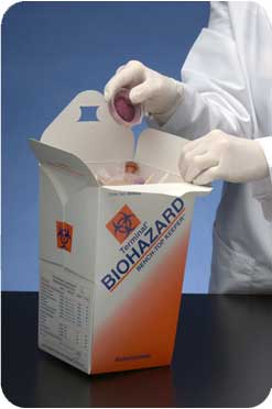 Biohazard Bench-Top Keeper™ | Whitney Medical Solutions, Inc.