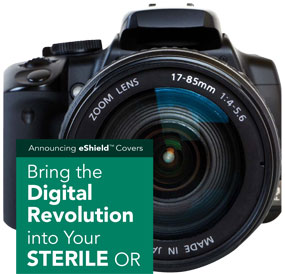 eShield SLR Camera Cover - FDA Approved Sterile Camera Drapes